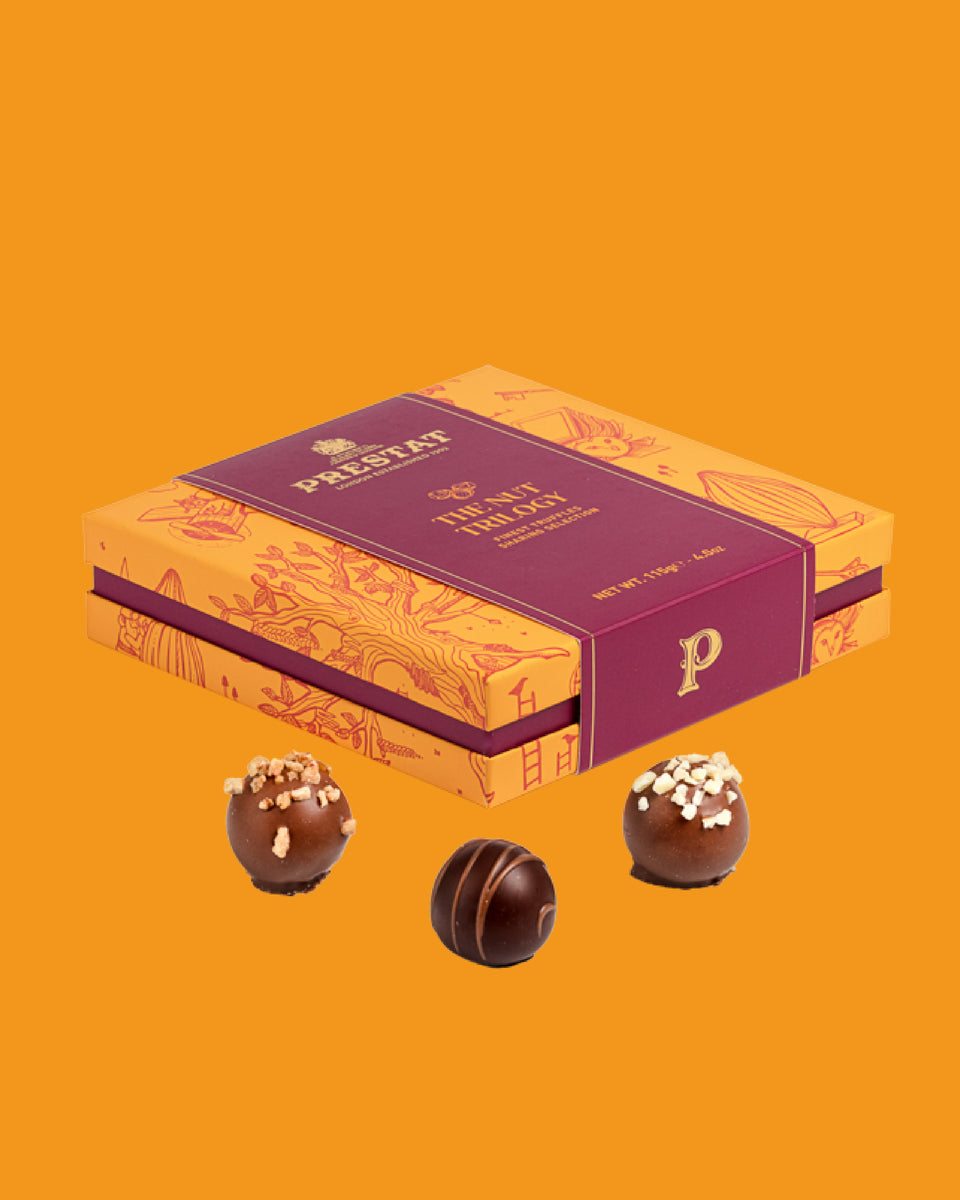 Prestat Chocolates London | The Nutty Chocolate and Truffle Selection