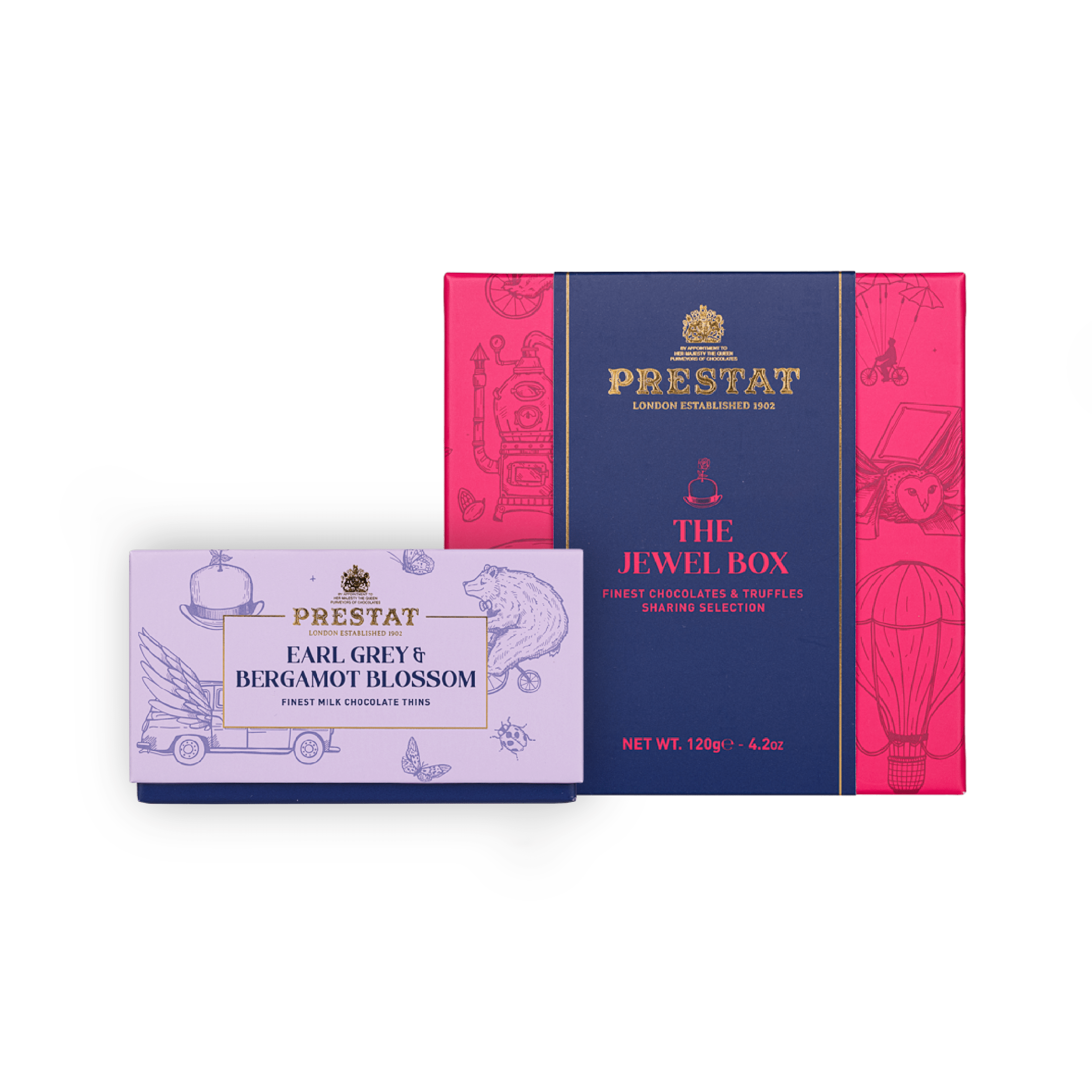 Earl Grey Chocolate Gift Set | Shop Online – Prestat Chocolates