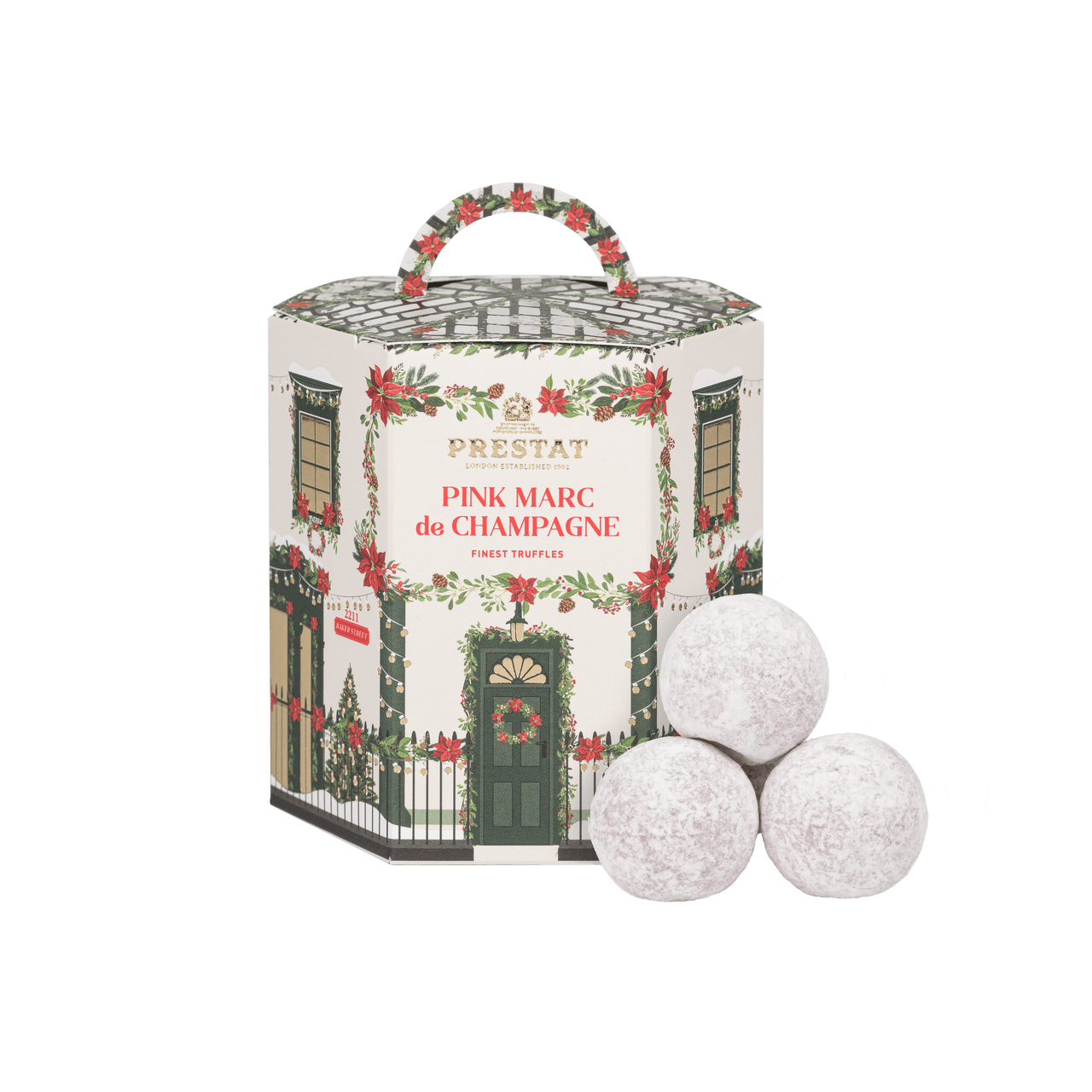 Festive House – Marc de Champagne | Prestat London – Prestat Chocolates