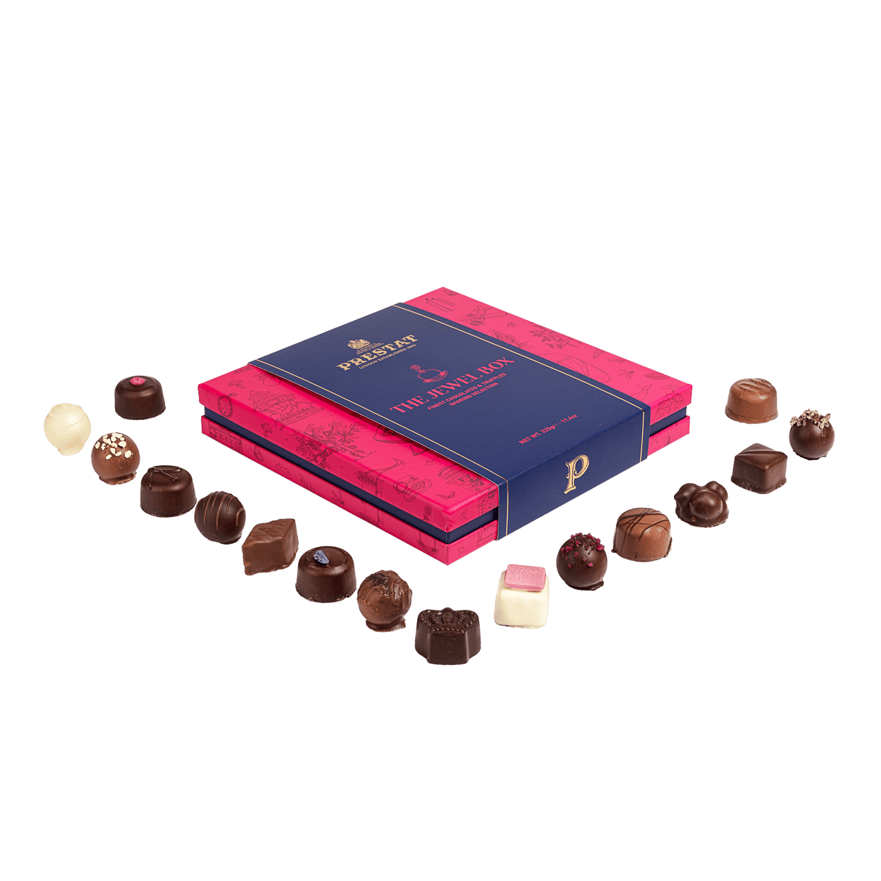 Jewel Box Chocolate Sharing Box | Prestat Chocolates